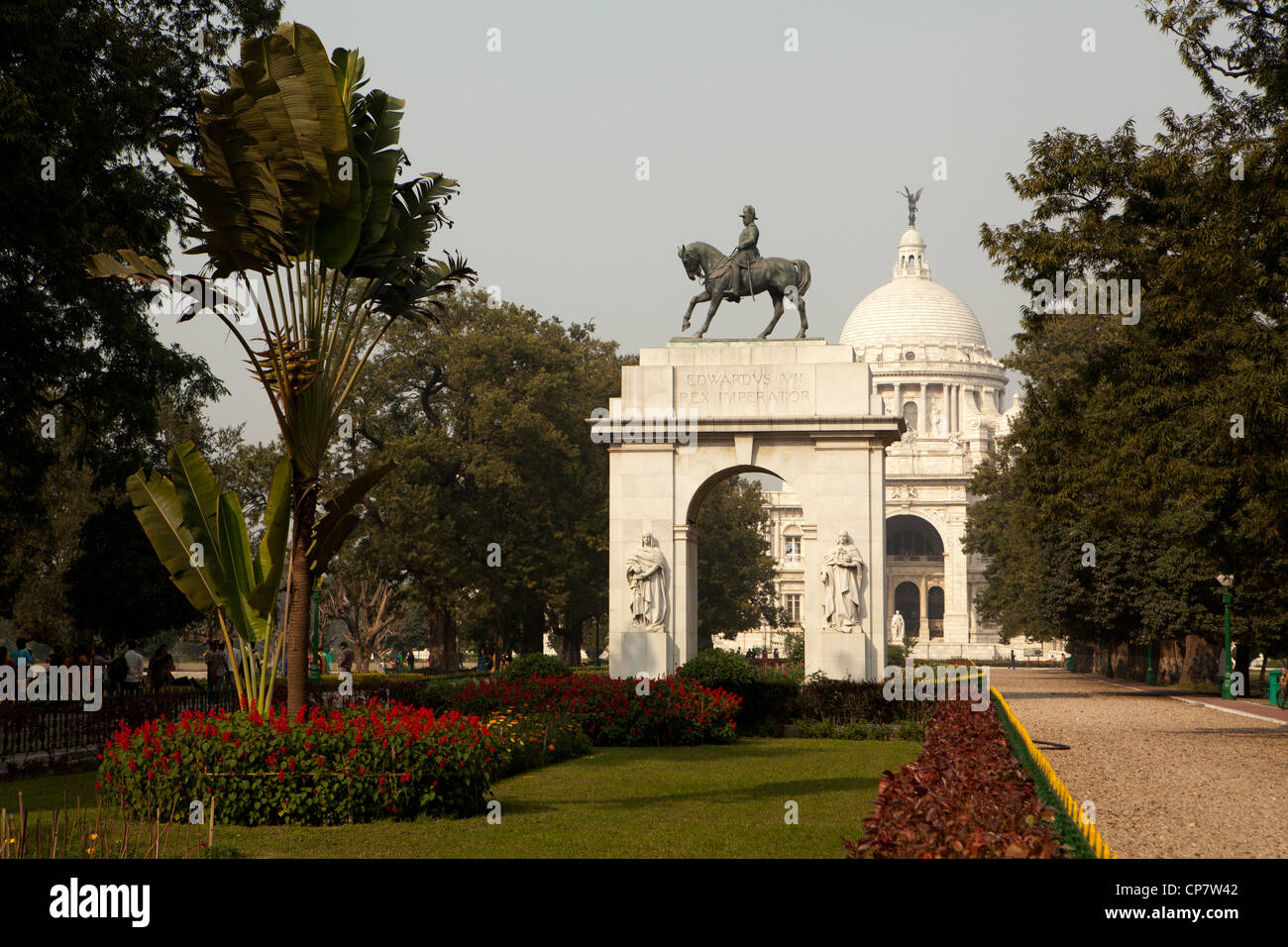 Victoria Memorial (India), Calcutta, India Stock Photo - Alamy