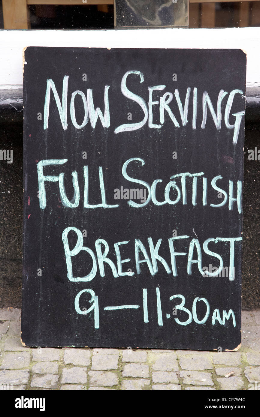 Scottish Breakfast Stock Photos & Scottish Breakfast Stock Images - Alamy