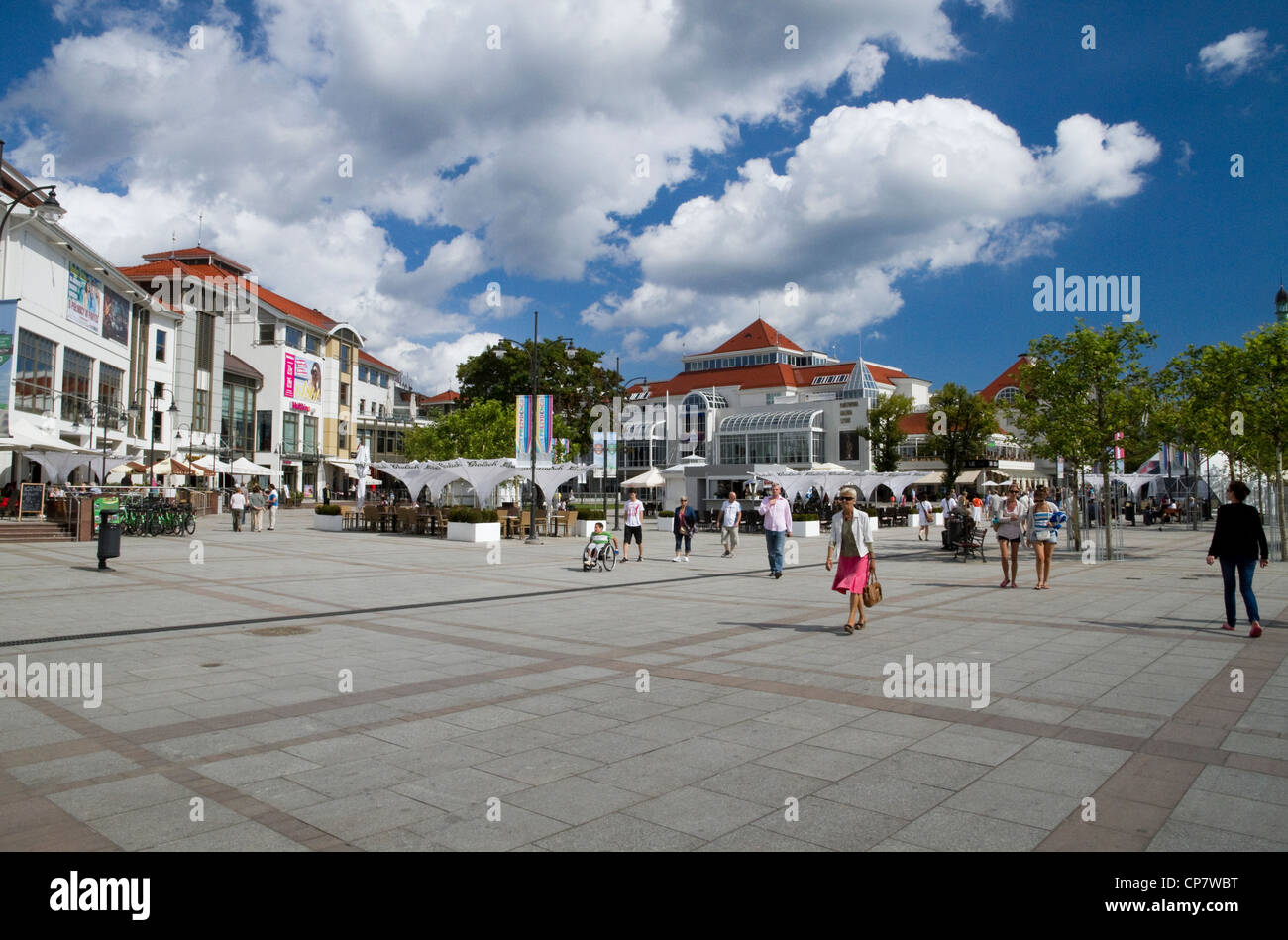 Sopot town square hi-res stock photography and images - Alamy