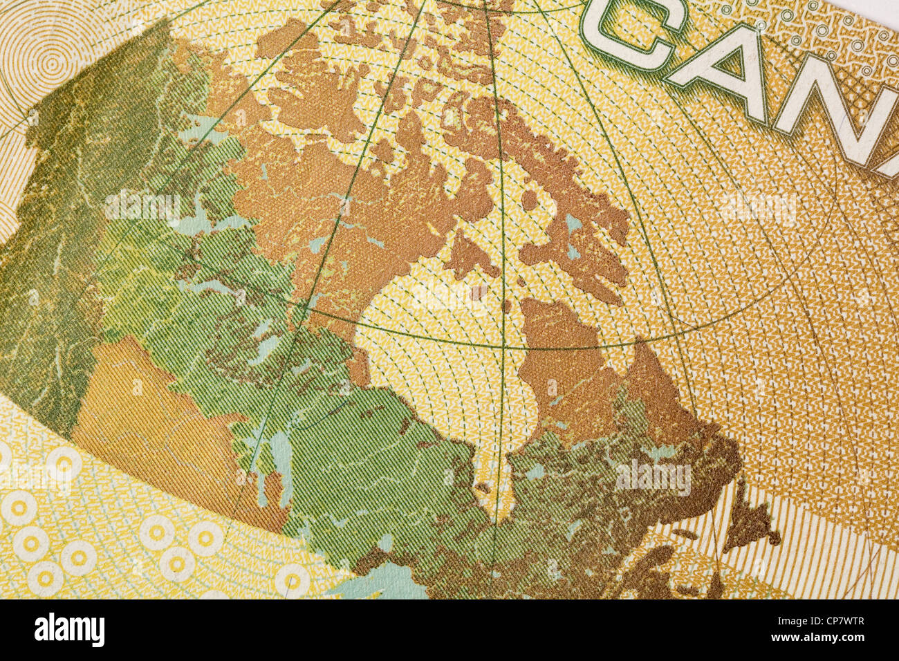 Canada map hi-res stock photography and images - Alamy