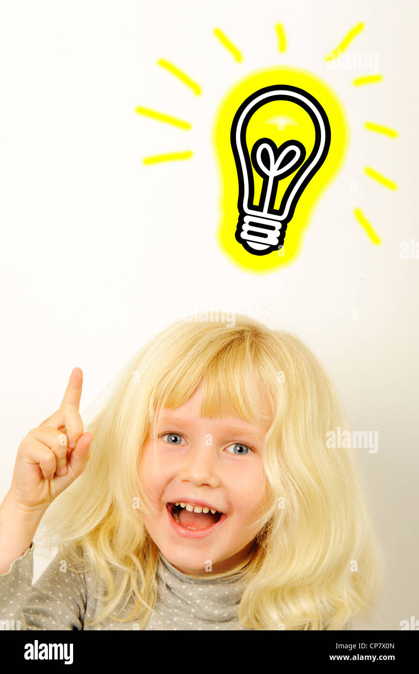 Child idea moment hi-res stock photography and images - Alamy