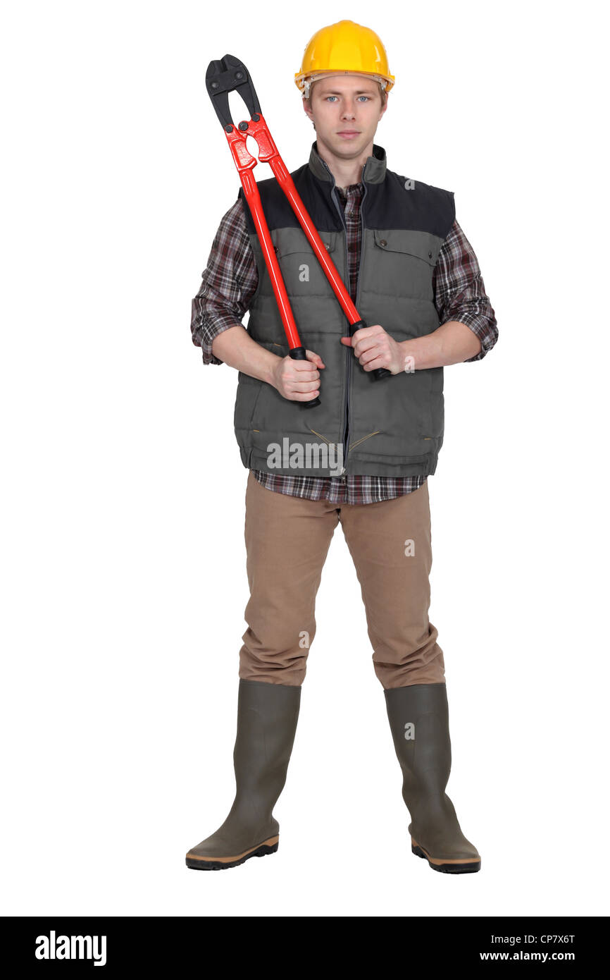 Boy worker Cut Out Stock Images & Pictures - Alamy