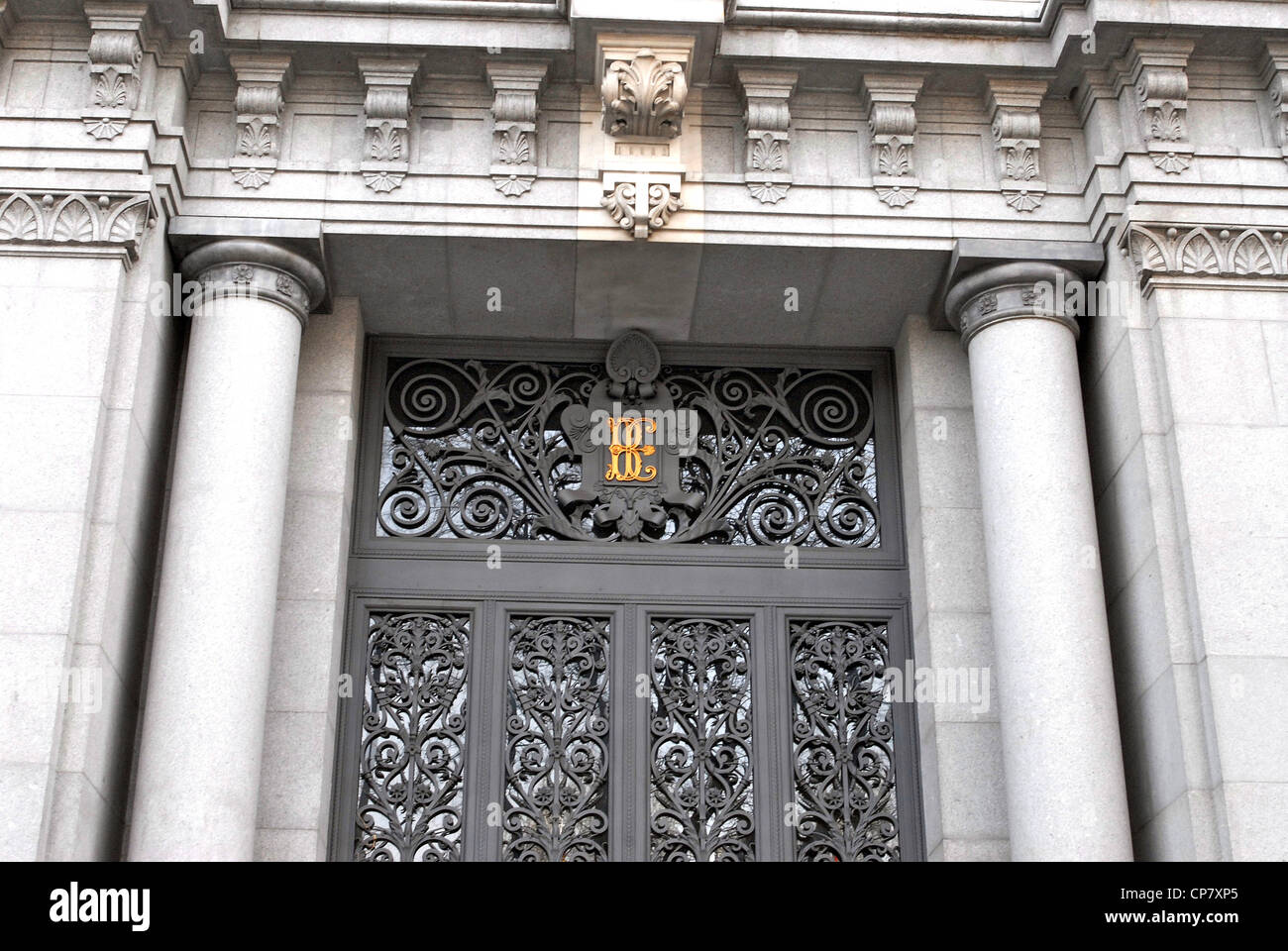 Bank of Spain building, Madrid, Spain Stock Photo - Alamy