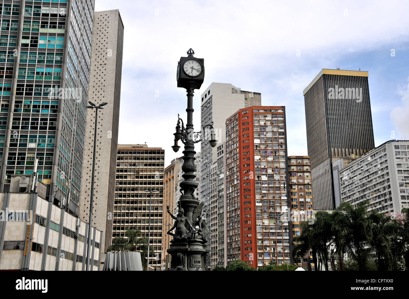 Brazil central clock hi-res stock photography and images - Alamy