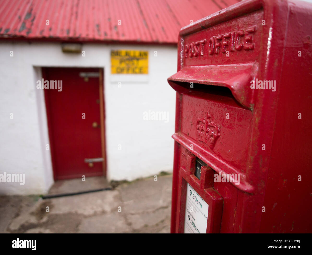 Scottish village post office hi-res stock photography and images - Alamy