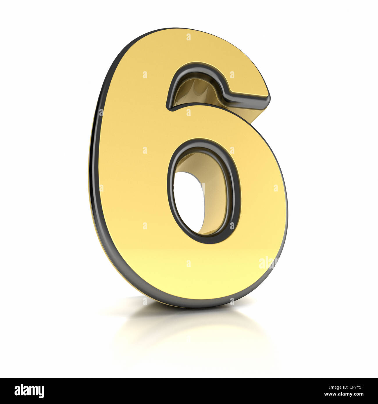 The number six Stock Photo - Alamy