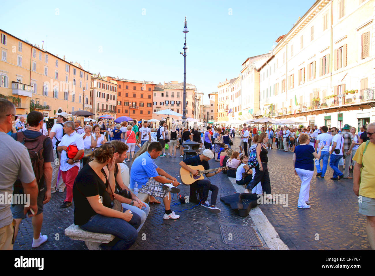 Piazza Navona Square in Rome Stock Photo - Alamy
