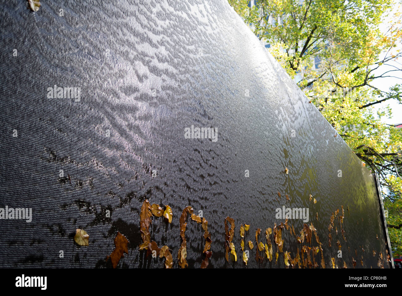 a wall of water flowing in the city Stock Photo - Alamy