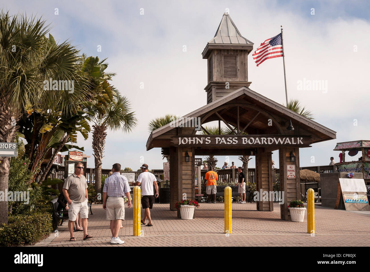 John's pass village and boardwalk hi-res stock photography and images ...