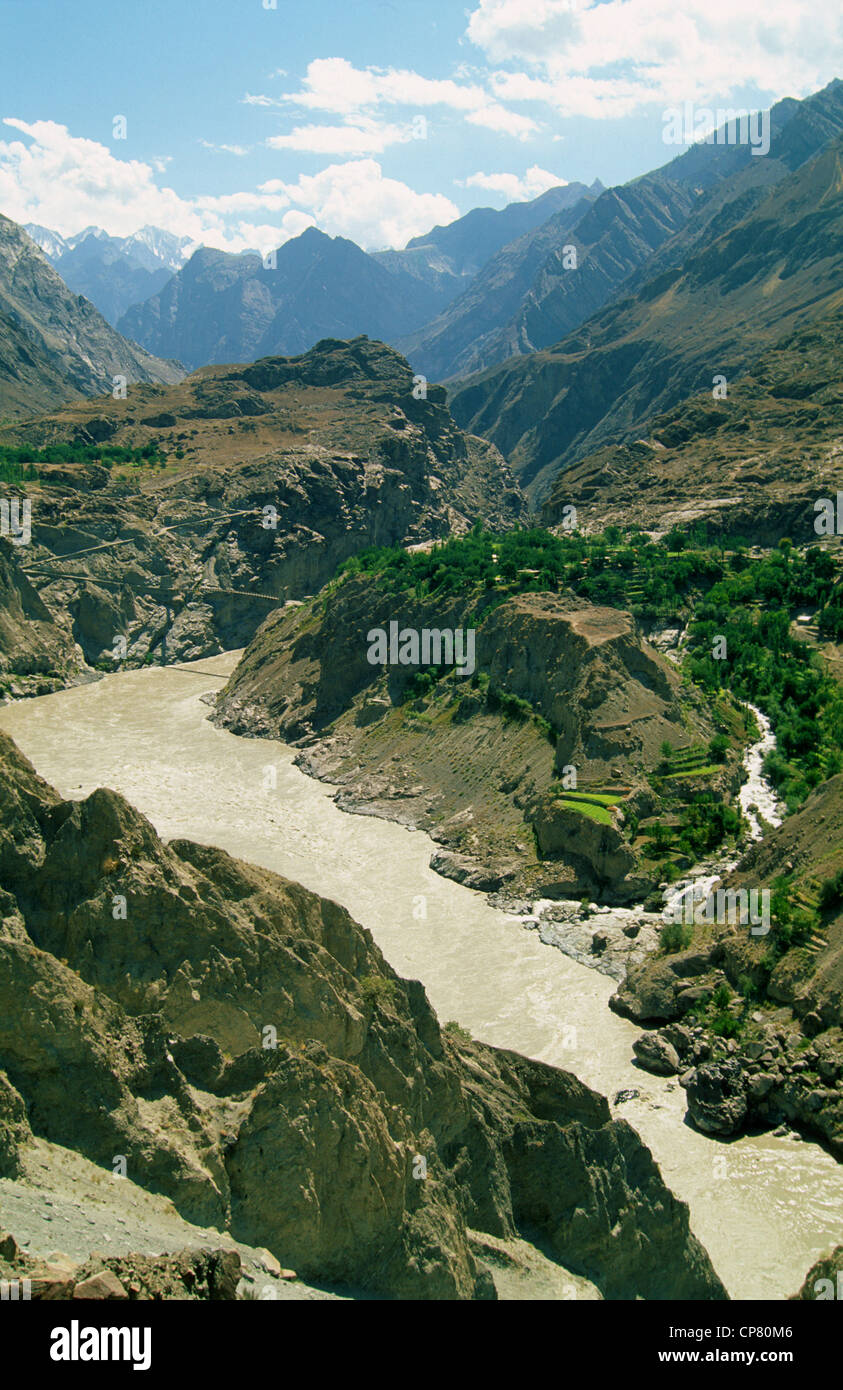 Pakistan, Northern Areas, Baltistan, Indus River Valley Stock Photo - Alamy