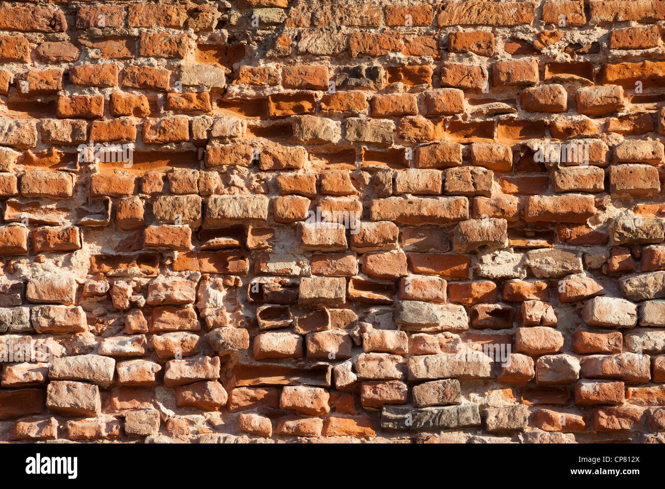 Wall of bricks - high quality texture Stock Photo - Alamy
