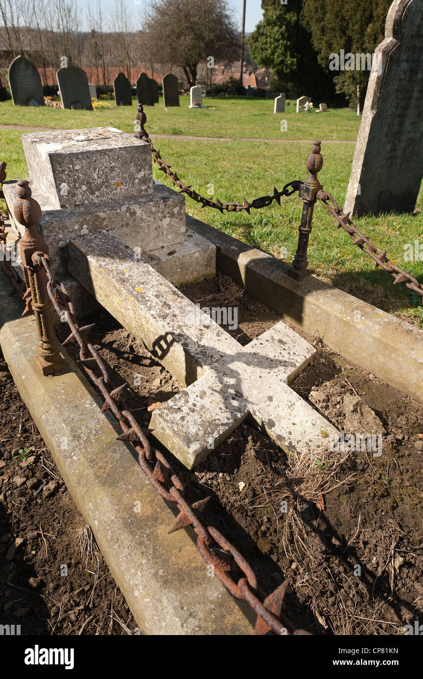 Vandalism in village churchyard, keepers of the grave devastated by ...