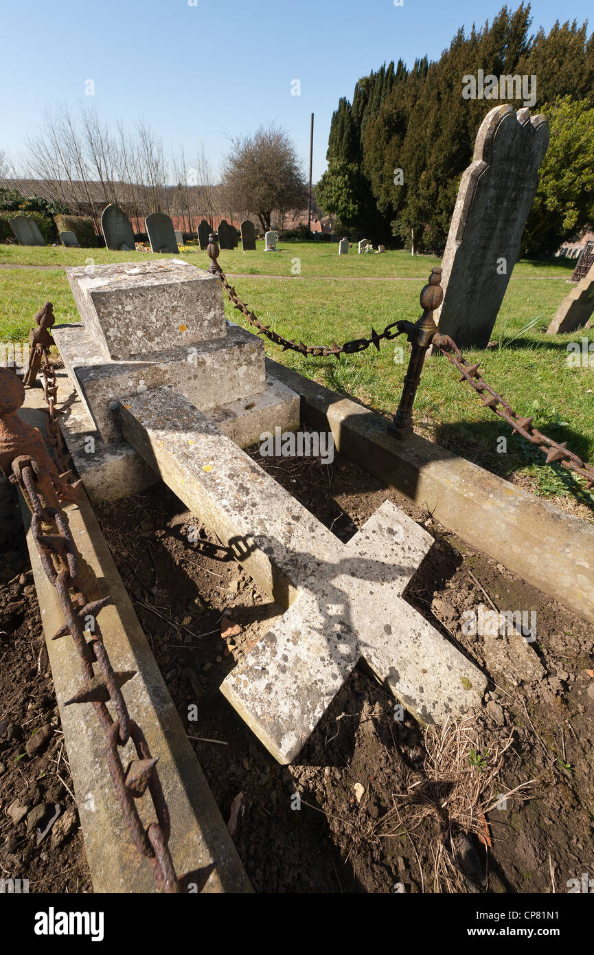 Vandalism in village churchyard, keepers of the grave devastated by ...