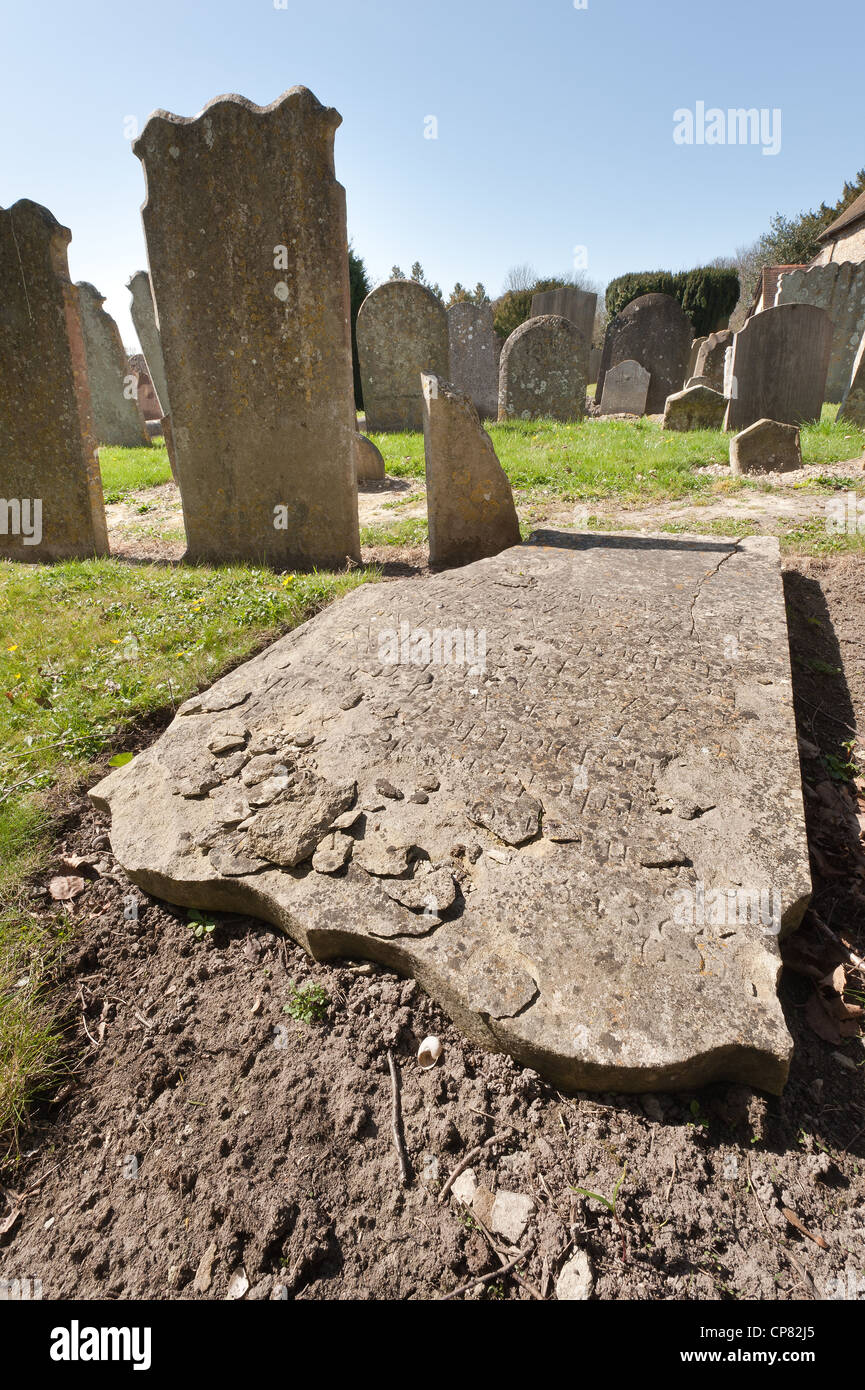 Vandalism in village churchyard, keepers of the grave devastated by ...
