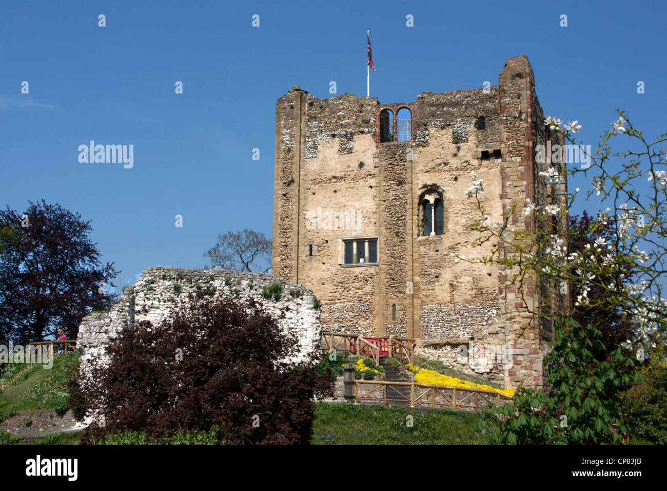 Castle Keep, Guildford, Surrey Stock Photo - Alamy