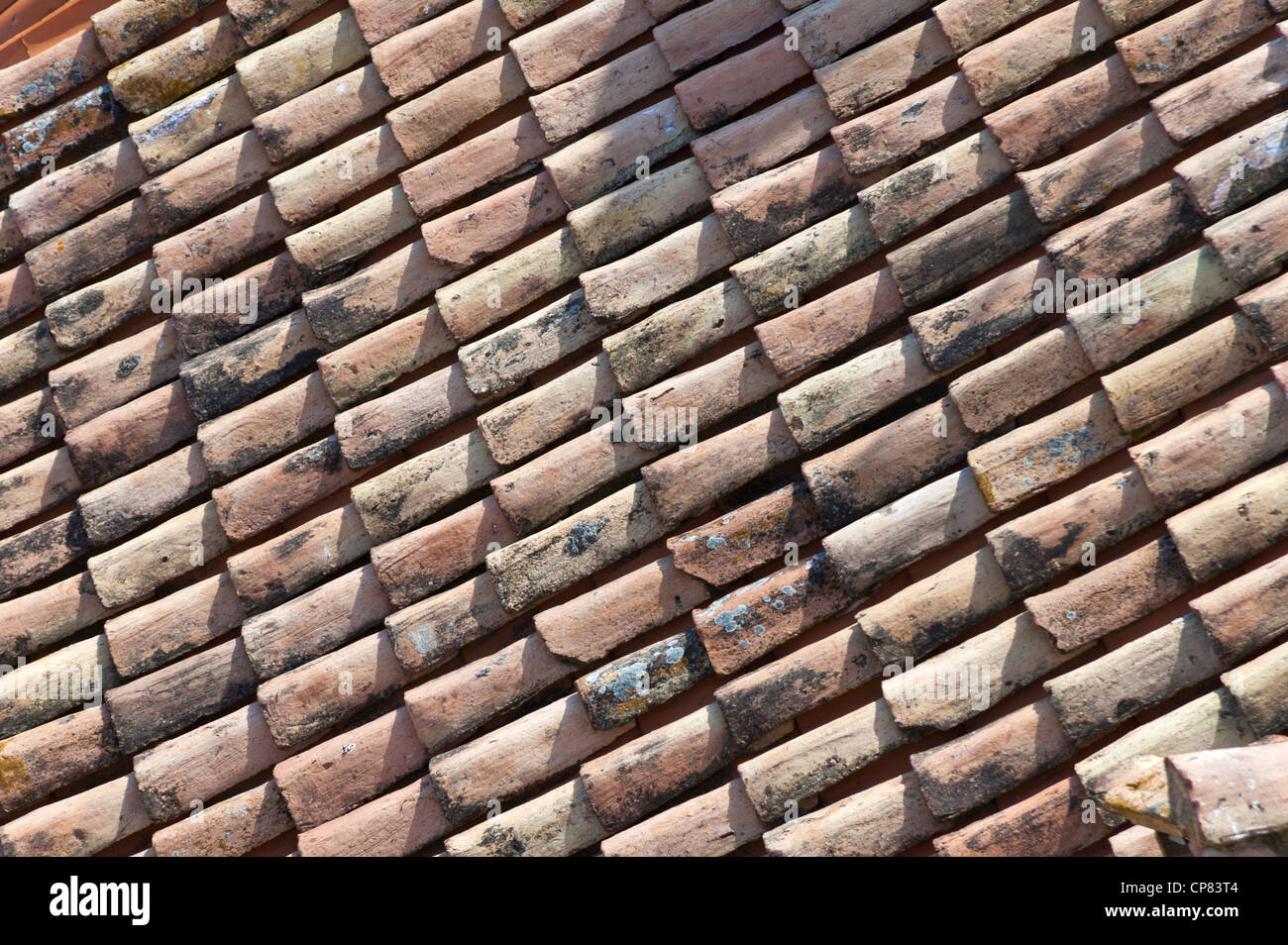 Pantile roof tiles, Europe Stock Photo - Alamy