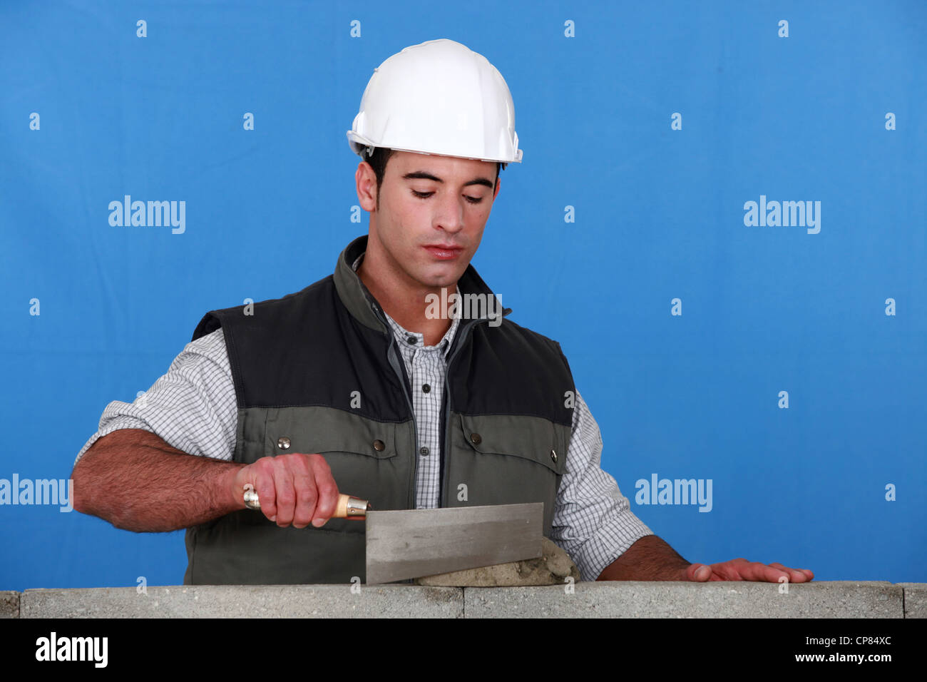 Bricklayer ladder hi-res stock photography and images - Alamy