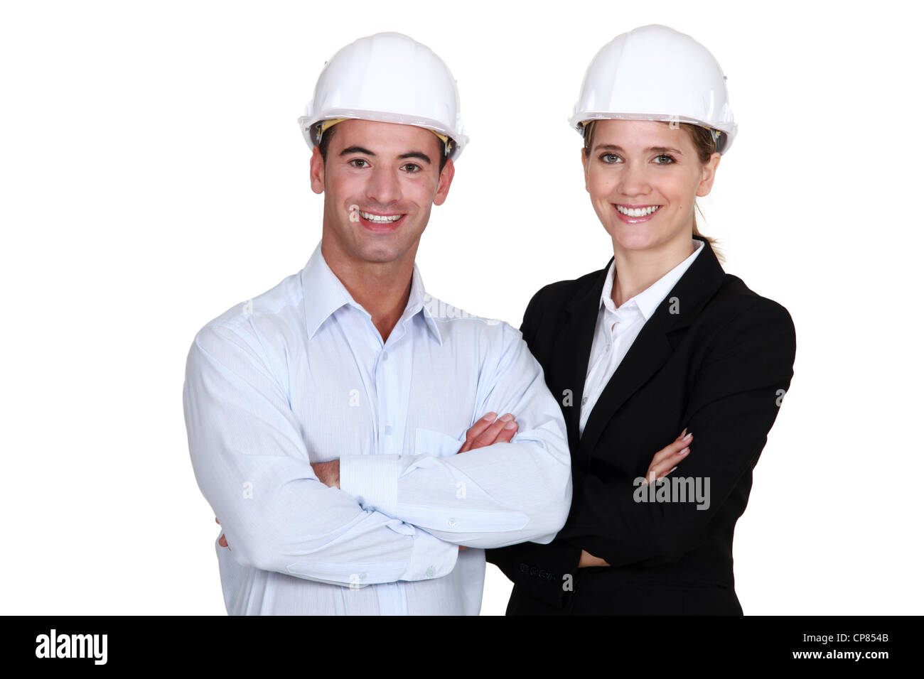 Team engineers technicians professionals workers hi-res stock ...