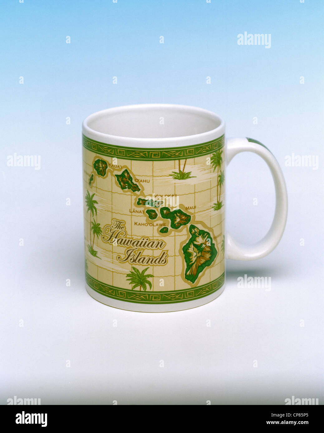 Hawaiian islands map hi-res stock photography and images - Alamy