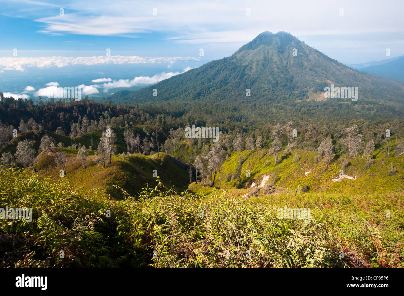 Volcano in java island hi-res stock photography and images - Alamy