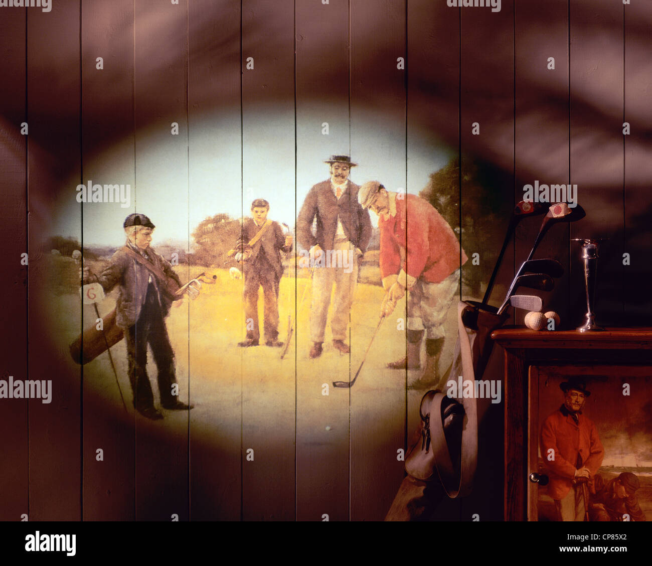 Golf history hi-res stock photography and images - Alamy