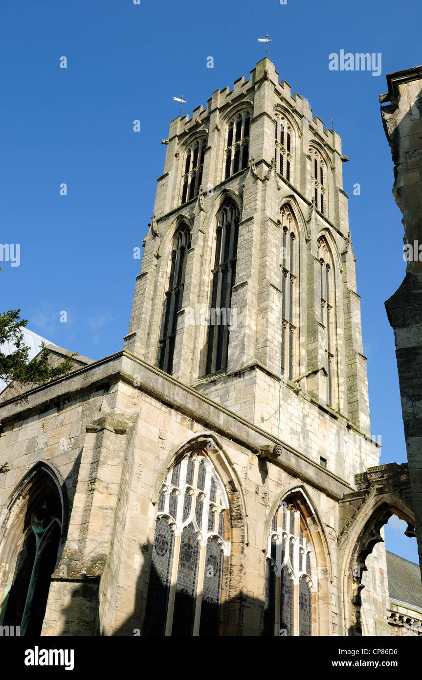 The Minster of St Peter and Paul .Howden Yorkshire England Stock Photo ...