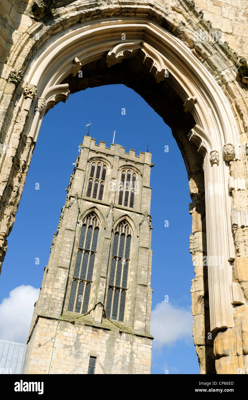 The Minster of St Peter and Paul .Howden Yorkshire England Stock Photo ...