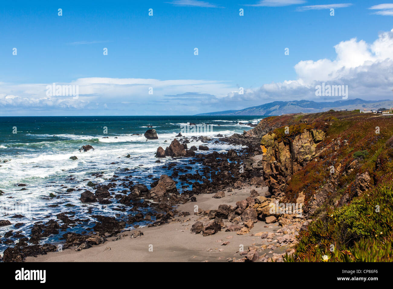 The Northern California Coast in Sonoma county Stock Photo - Alamy