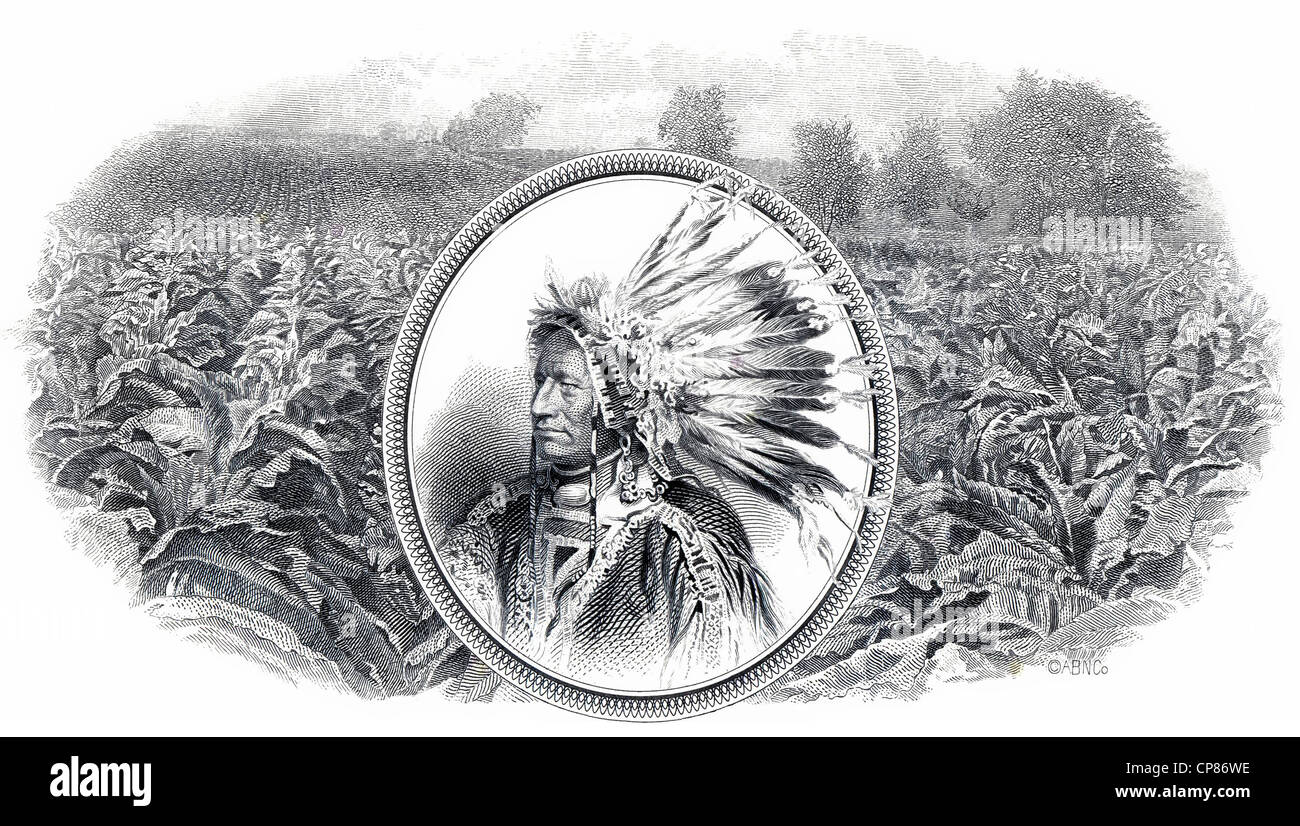 Red indian chief hi-res stock photography and images - Alamy