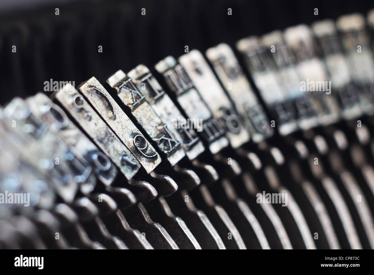 Old type writer Stock Photo - Alamy