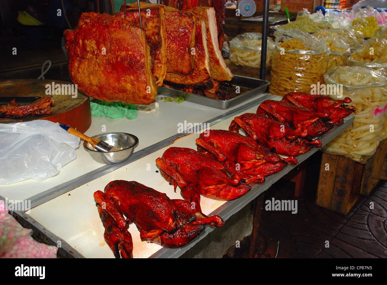 Meat stall hi-res stock photography and images - Alamy