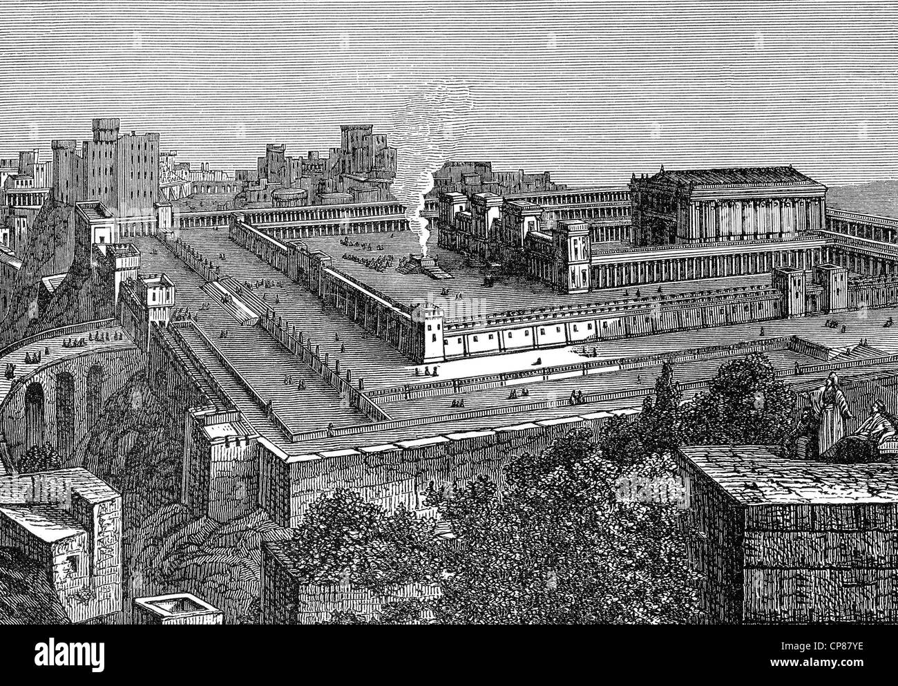 The first temple Beit HaMikdash, the Temple of Solomonthe Western Wall ...