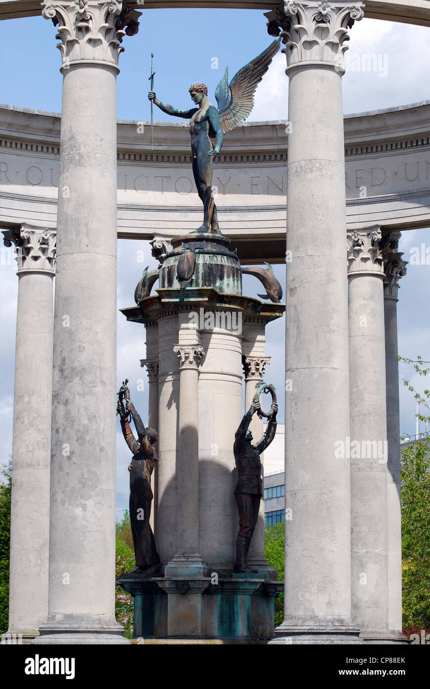 Temple of Peace Cardiff number 3159 Stock Photo - Alamy