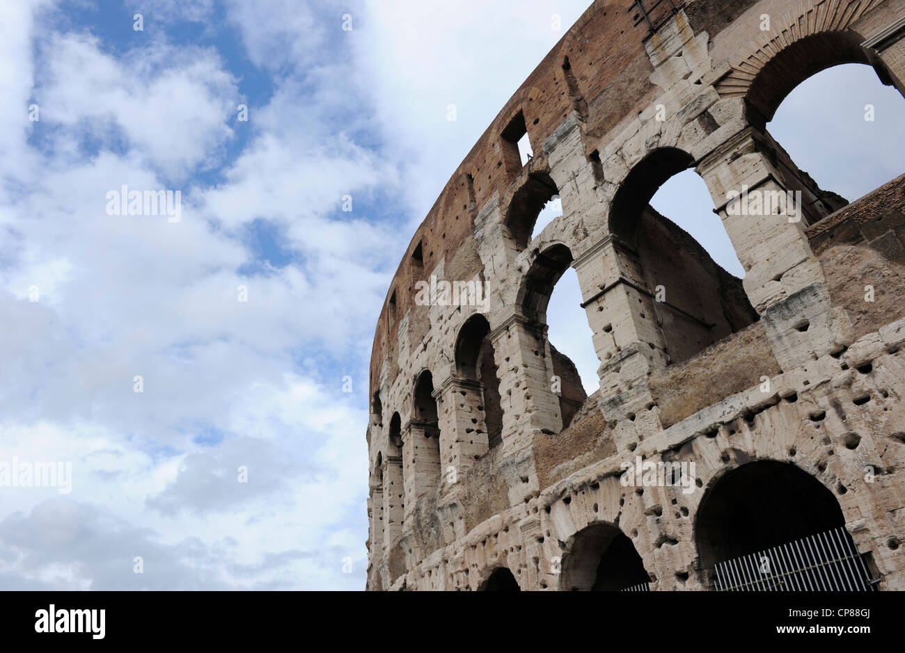 Colosseum Clouds Rome, Italy Stock Photo - Alamy