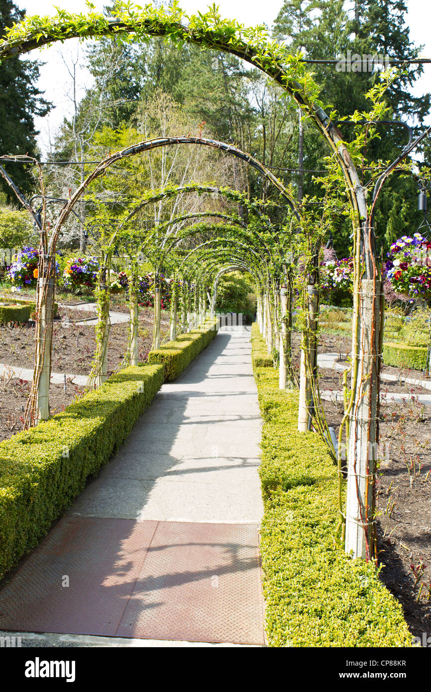 Garden arch way hi-res stock photography and images - Alamy