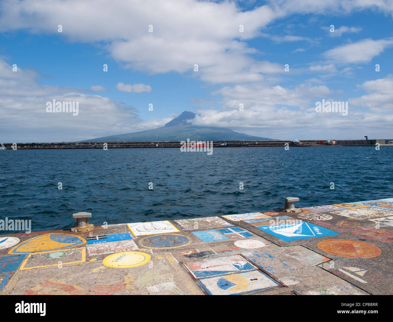 Azores faial island horta marina hi-res stock photography and images ...