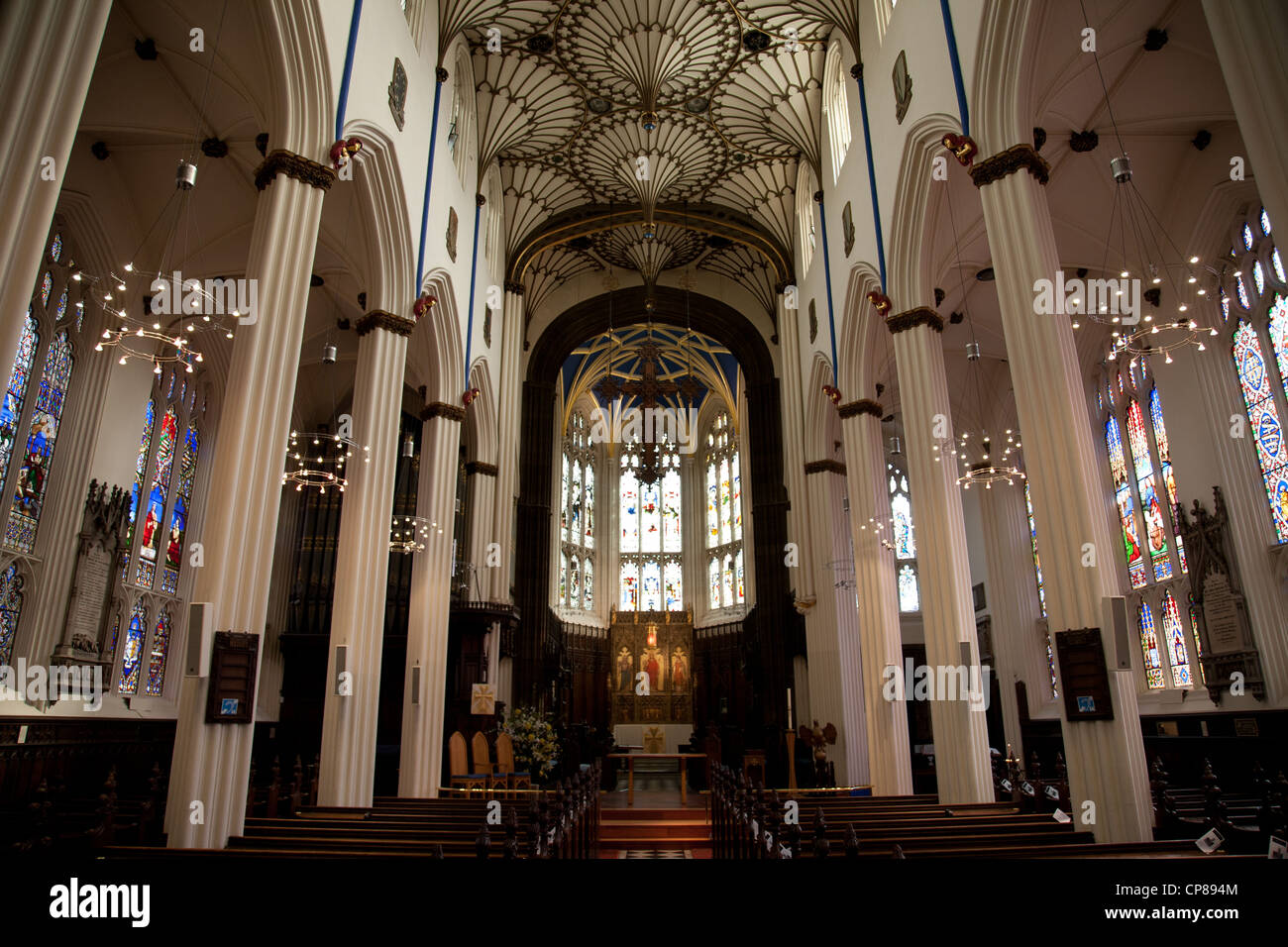 Inside St john's episcopal church Edinburgh Stock Photo - Alamy