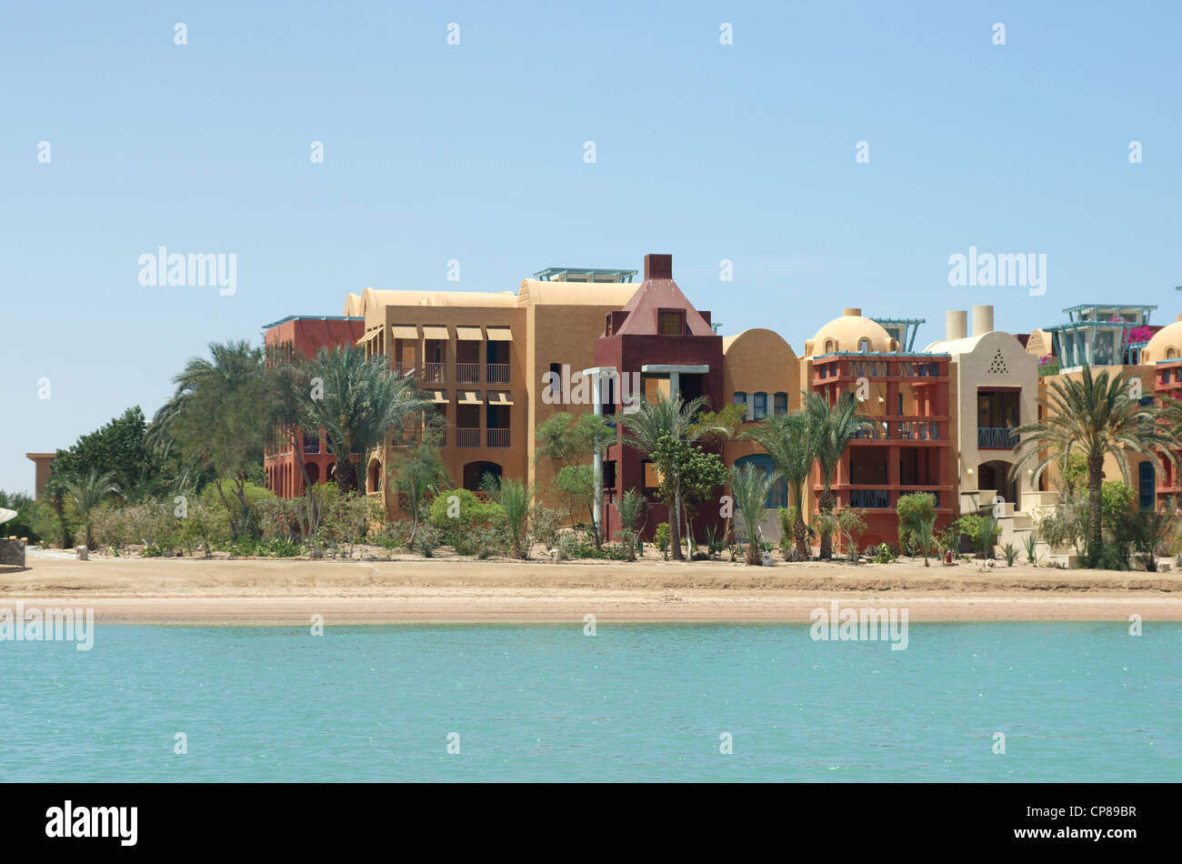 El Gouna, Sheraton Miramar Resort hotel, Red Sea, Egypt Stock Photo - Alamy