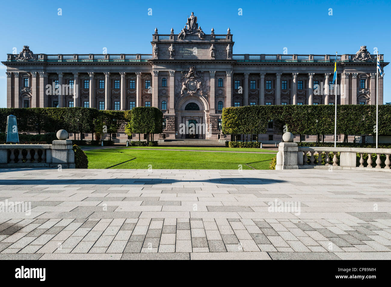 Riksdag - Swedish Parliment Building, Stockholm, Sweden Stock Photo - Alamy
