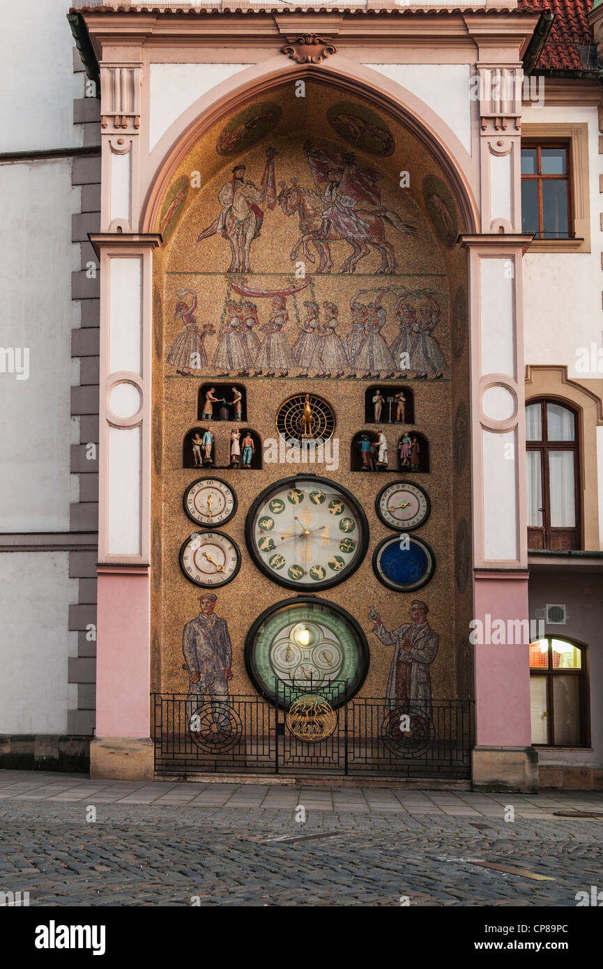 Astronomical Clock Olomouc Czech Republic High Resolution Stock ...