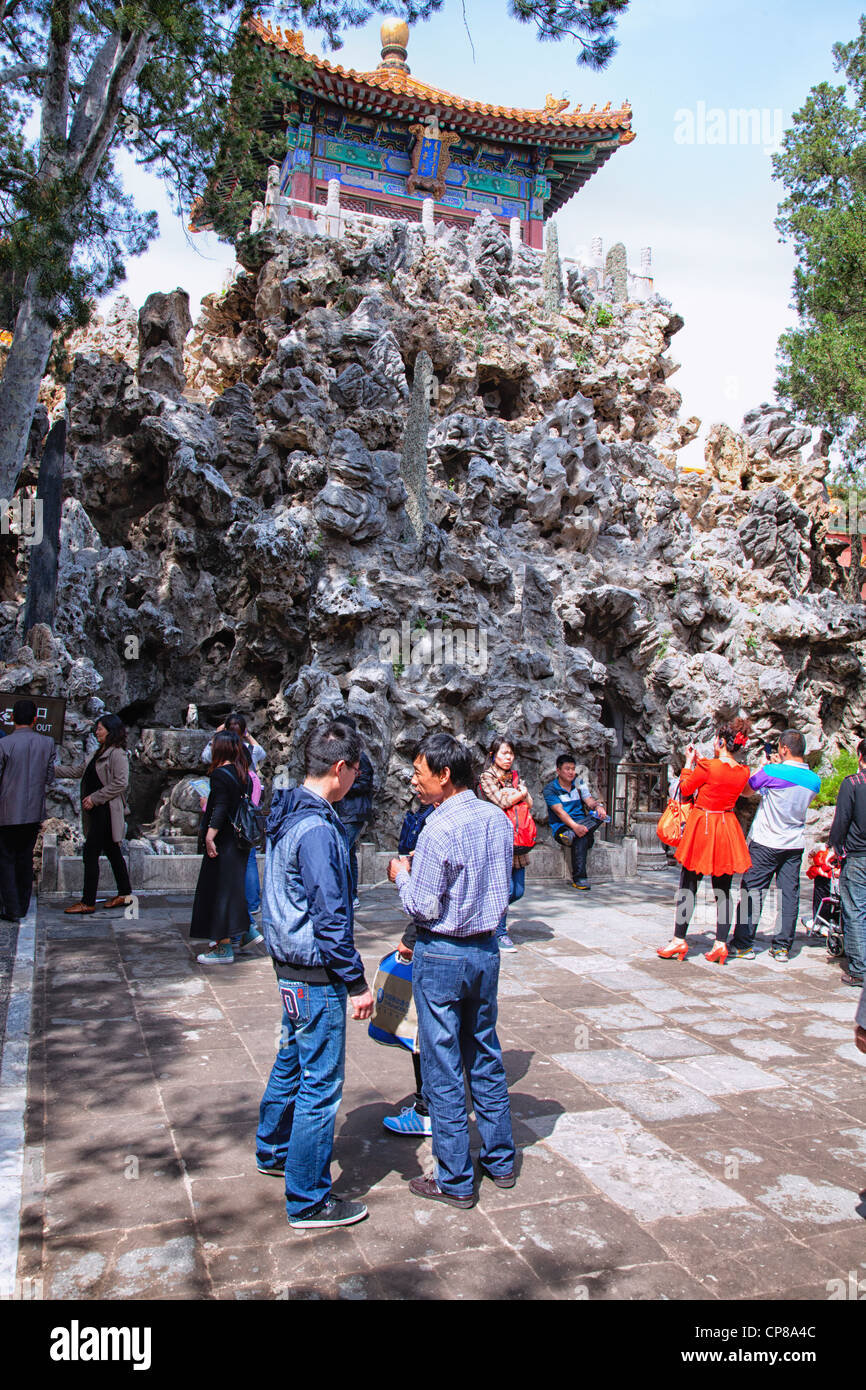Imperial Gardens at the Forbidden City. Beijing, China Stock Photo - Alamy