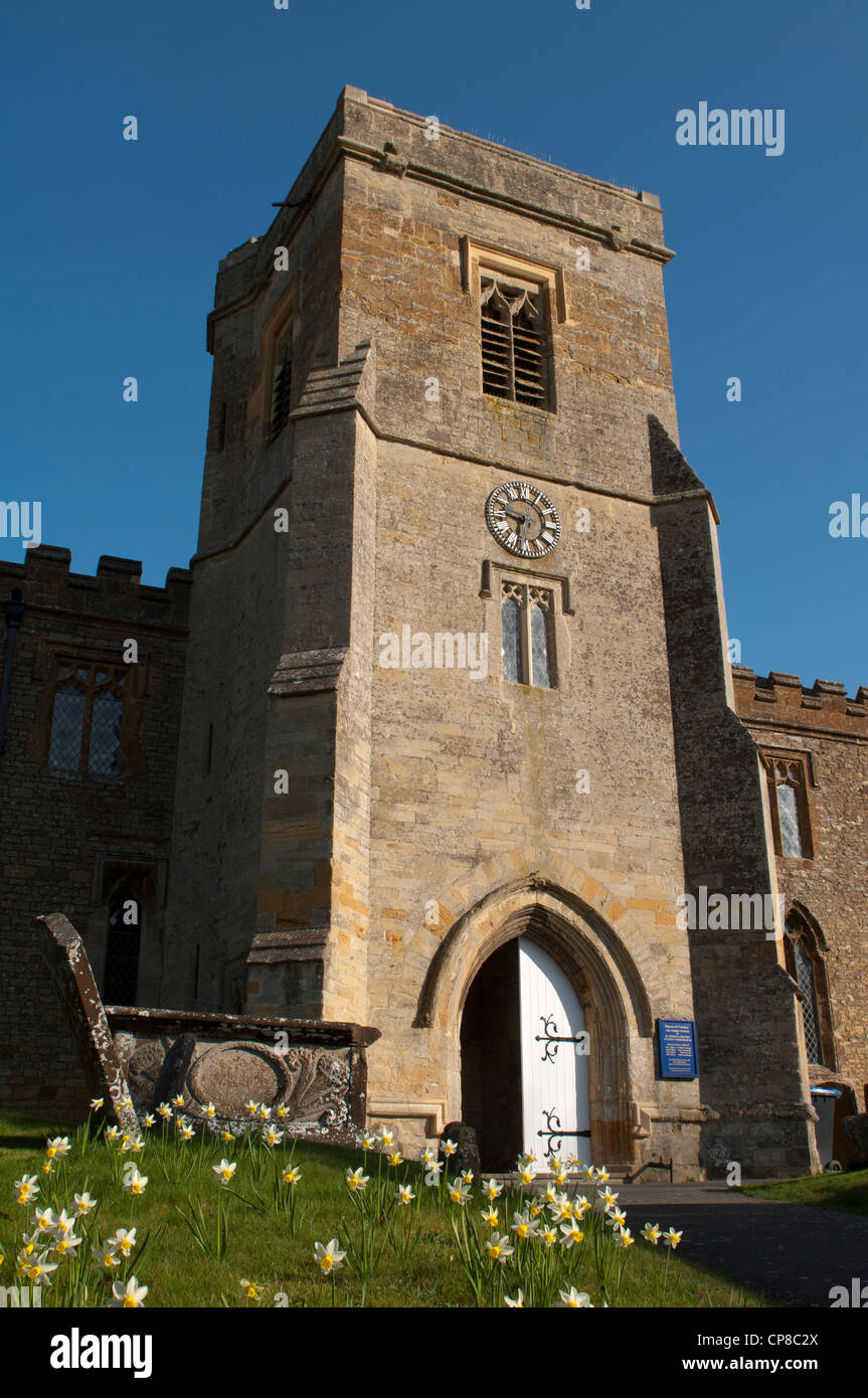 St. Thomas Beckett Church, Sutton-under-Brailes, Warwickshire, England ...