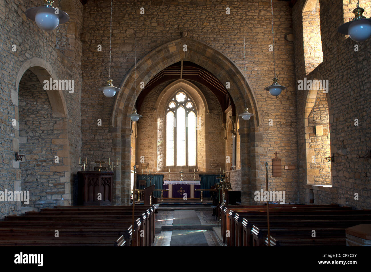 St. Thomas Beckett Church, Sutton-under-Brailes, Warwickshire, England ...