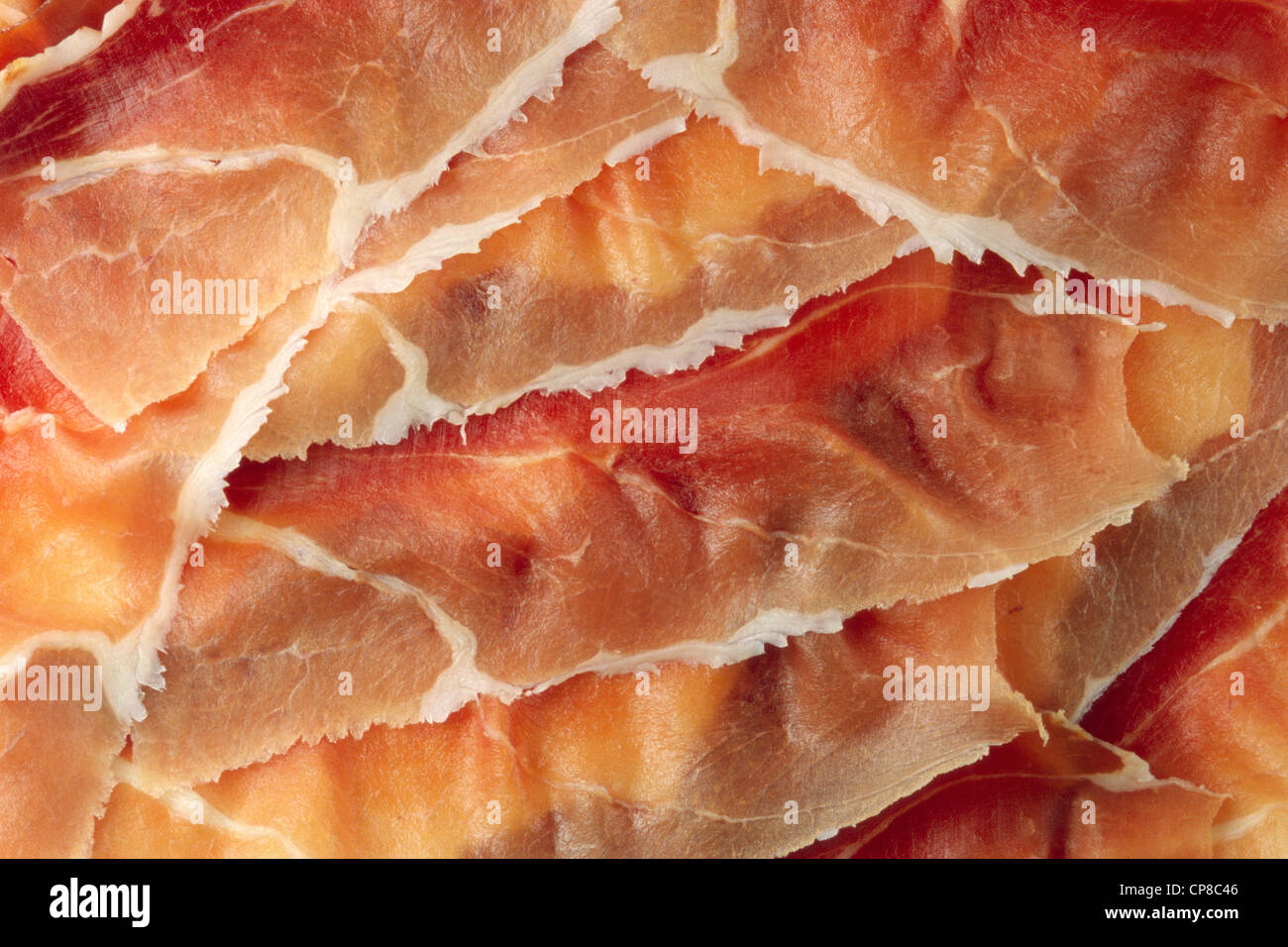Ham Speck Close-up Stock Photo - Alamy