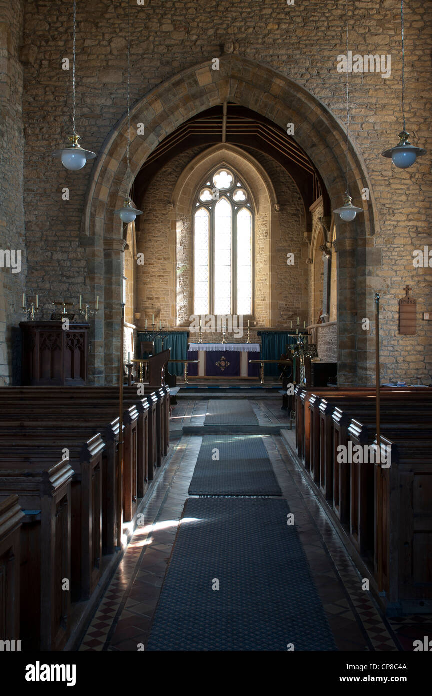 St. Thomas Beckett Church, Sutton-under-Brailes, Warwickshire, England ...