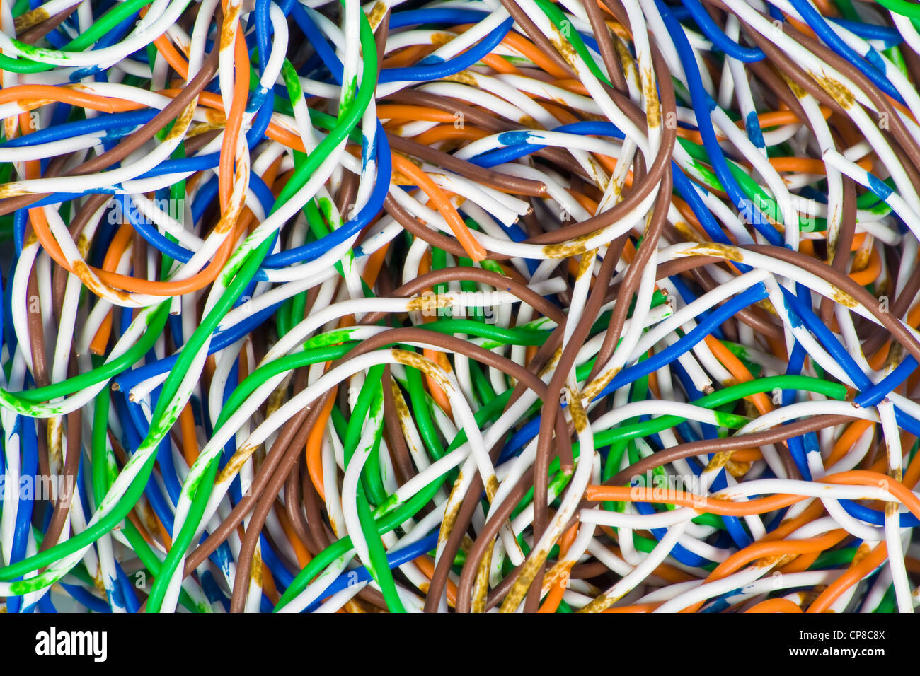Twisted pair cable hi-res stock photography and images - Alamy
