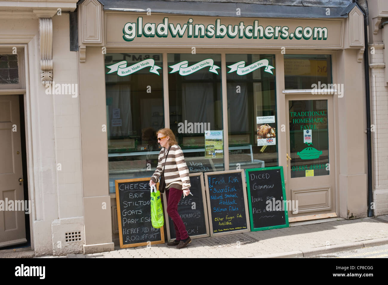 Butcher shop front hi-res stock photography and images - Alamy