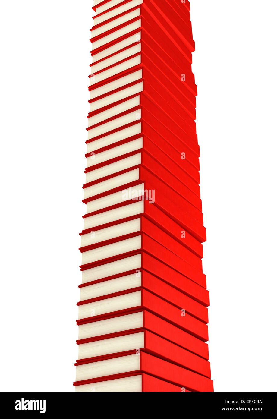 stack of red books Stock Photo - Alamy