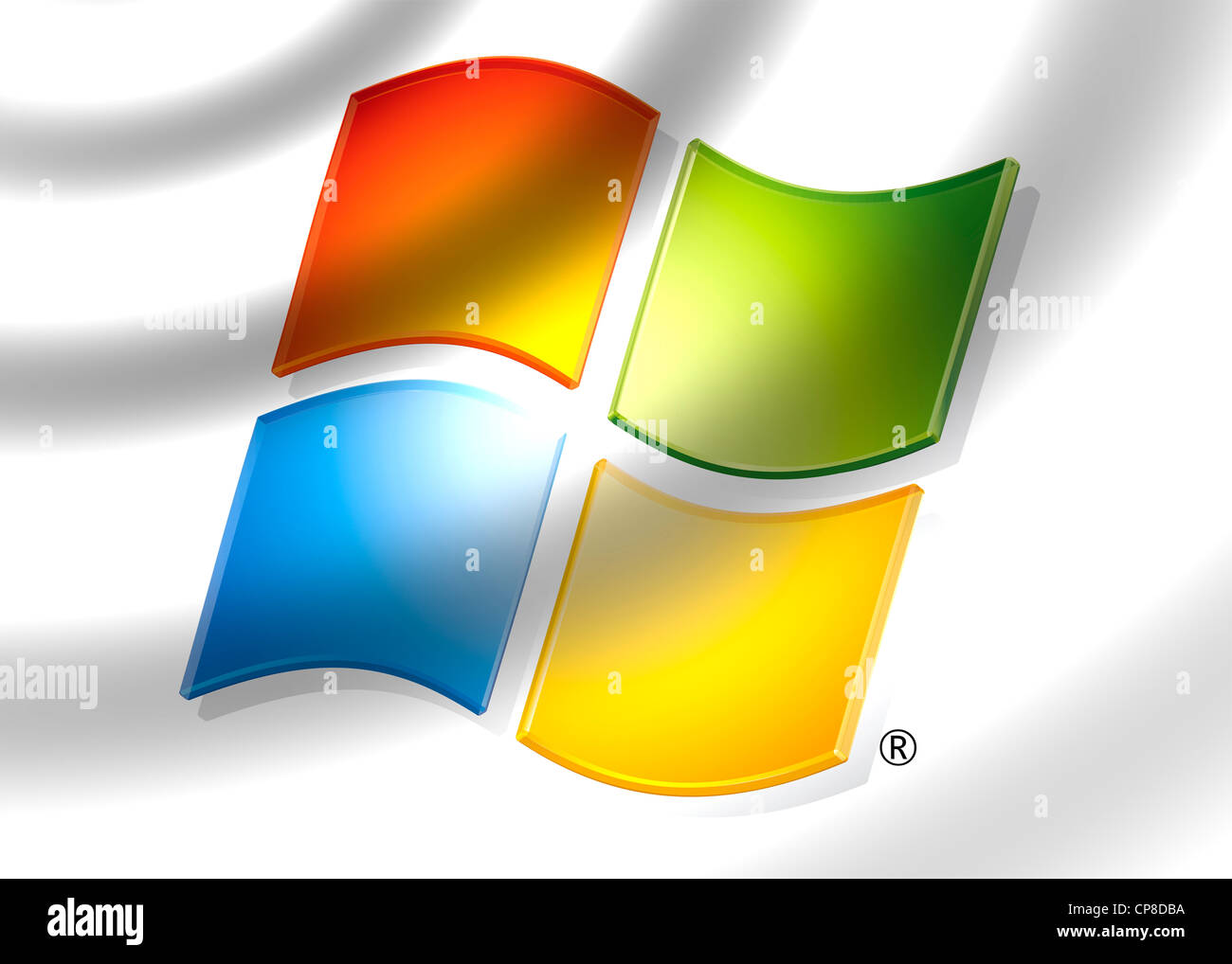 Windows logo flag emblem symbol icon Stock Photo - Alamy