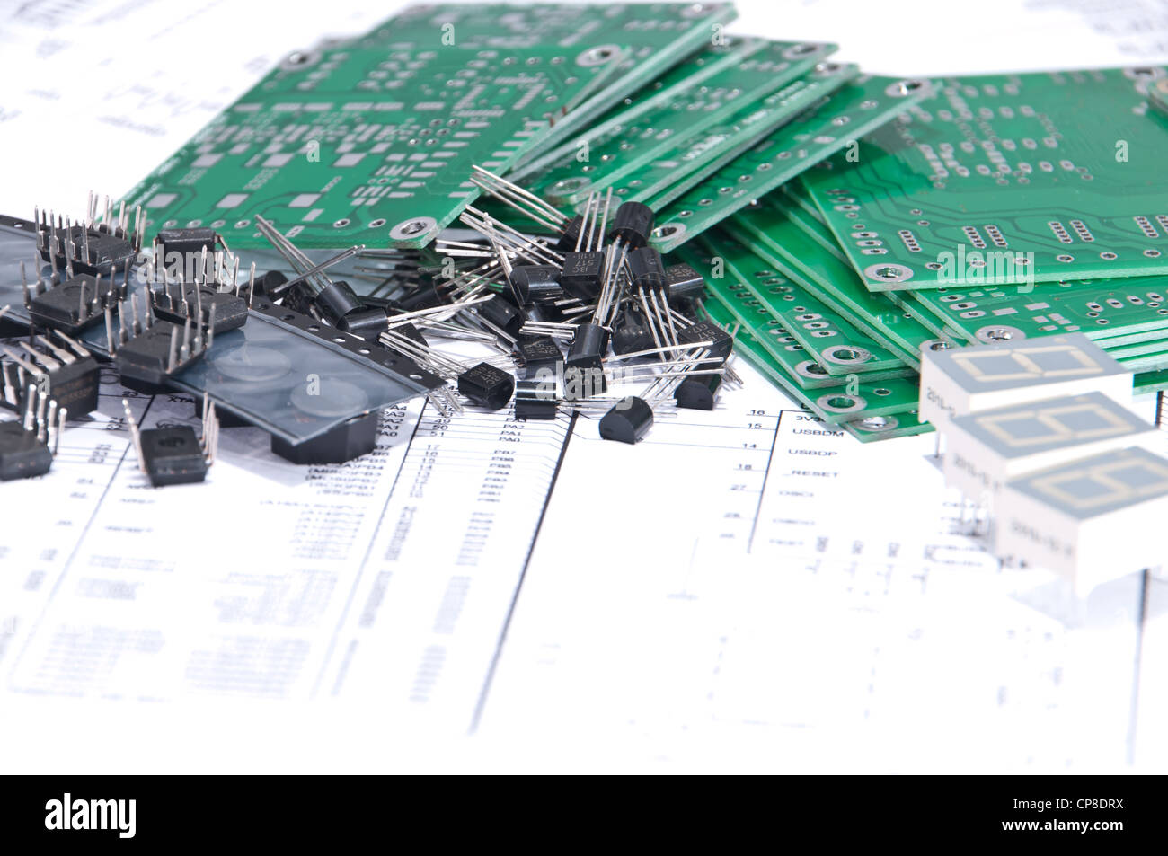 Electronic schematics hi-res stock photography and images - Alamy